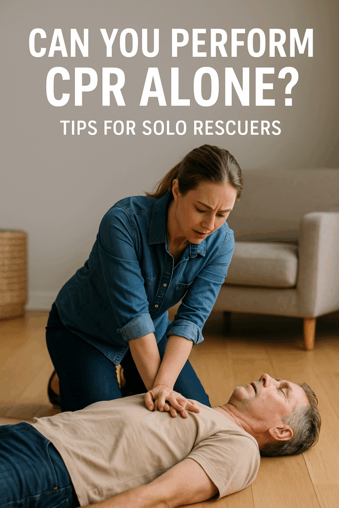 CPR Alone | How to Perform CPR When You’re the Only Rescuer